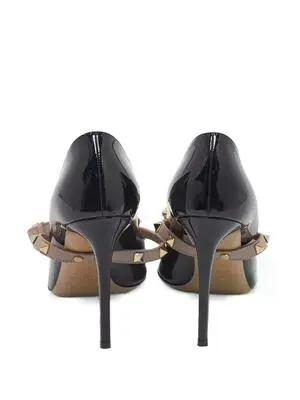 Valentino Garavani Rockstud Ankle Wrap Pumps - Black