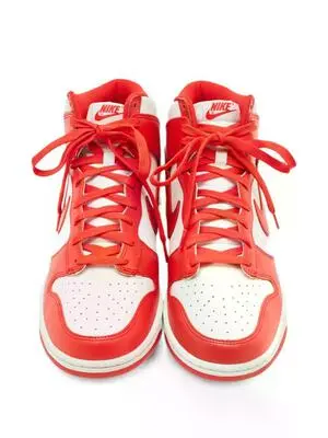 Nike Dunk Championship Hi-top Sneakers - Red
