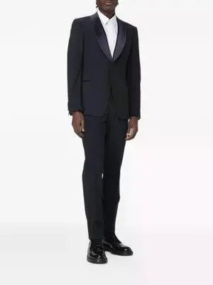 Emporio Armani Shawl-lapel Suit - Blue