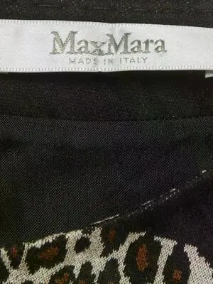 Max Mara Leopard-print Panel Knit Set