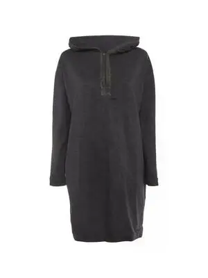 Brunello Cucinelli Hooded Mini Dress