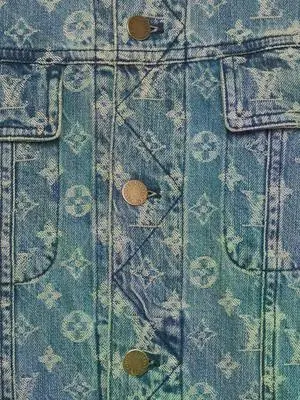 LOUIS VUITTON X Supreme Monogram Jacquard Denim Jacket
