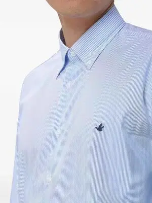 BROOKSFIELD Striped Poplin Shirt