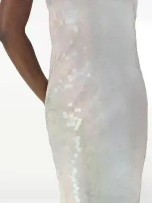 Max Mara Embellished Strapless Midi Dress