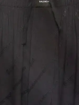 Balenciaga Logo Jacquard Trousers
