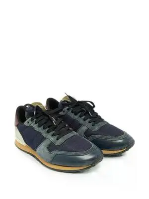 Valentino Garavani Rockrunner Low-top Sneakers - Blue