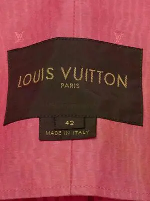 LOUIS VUITTON Belted Wide-lapel Coat