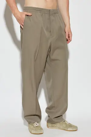 Bottega Veneta Wool Crease-front Trousers