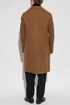 JIL SANDER Wool Coat With Single Vent