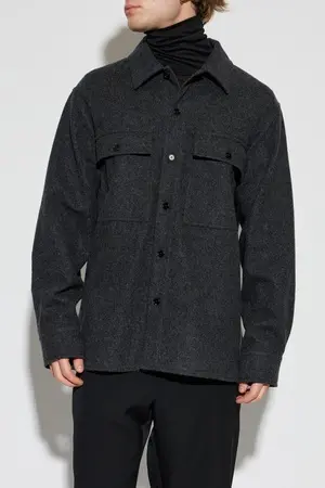 JIL SANDER Wool Shirt With Pockets
