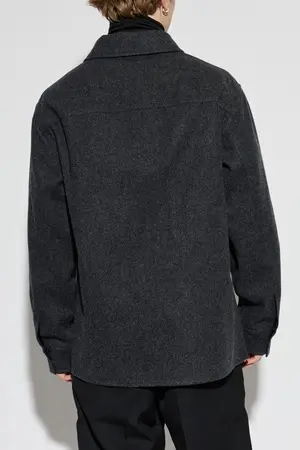 JIL SANDER Wool Shirt With Pockets