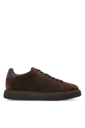 Hogan H-stripes’ Sports Shoes - Brown