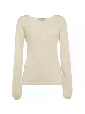 Emilio Pucci Lace-trim Wool T-shirt
