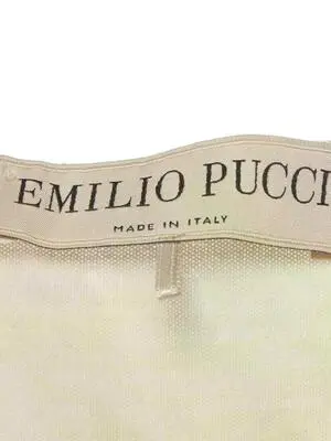Emilio Pucci Lace-trim Wool T-shirt