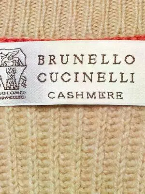 Brunello Cucinelli Rib-knit V-neck Sweater