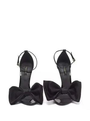 Dolce & Gabbana Keira Bow Heeled Sandals