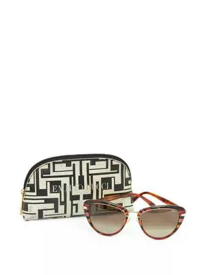Emilio Pucci Cat-eye Sunglasses With Striped Pattern