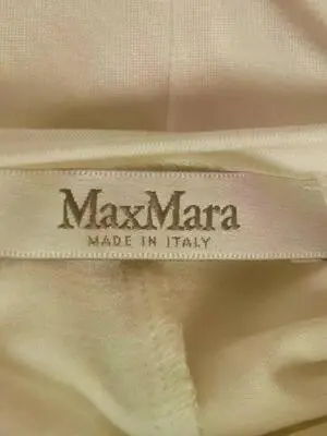 Max Mara Cream Jersey Crew Neck T-shirt - Neutrals