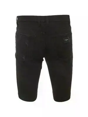 Dolce & Gabbana Distressed Denim Shorts