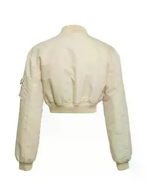 Coperni Beige Cut-out Cropped Jacket