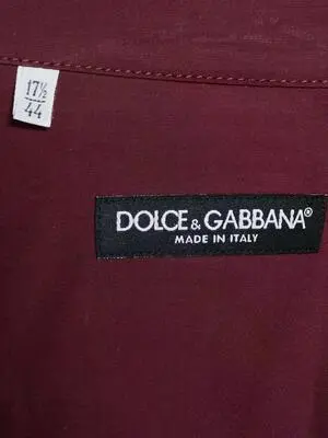 Dolce & Gabbana Logo-plaque Bowling Shirt
