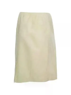 Ralph Lauren Beige Pencil Midi Skirt