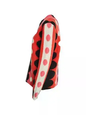 Valentino Garavani Carmen Polka-dot Wool Sweater