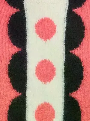 Valentino Garavani Carmen Polka-dot Wool Sweater