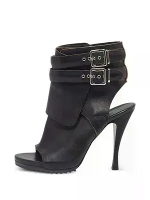 Balenciaga Buckled Ankle Boots
