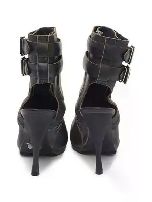 Balenciaga Buckled Ankle Boots