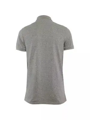 Polo Ralph Lauren Pique Embroidered-logo Polo Shirt - Grey