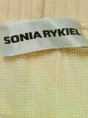 Sonia Rykiel Paris Rib-knit Pleated Midi Skirt