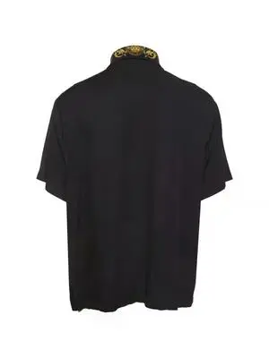 Versace Baroque-print Short-sleeve Shirt