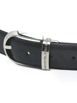 Montblanc Reversible Buckle Leather Belt