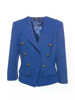 Elisabetta Franchi Double Breasted Blazers For Women