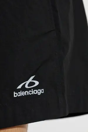 Balenciaga Swim Shorts With Logo