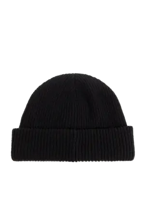 Balenciaga Wool Beanie With Logo