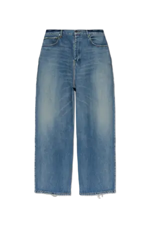 Balenciaga Wide-leg Jeans - Blue