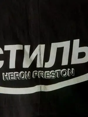 Heron Preston Printed Cotton Shorts