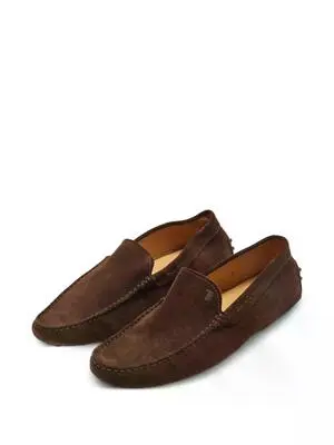 TOD'S City Gommino Suede Loafers