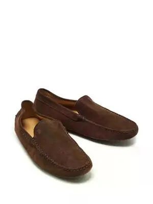 TOD'S City Gommino Suede Loafers