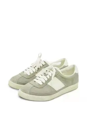 TOM FORD Suede And Leather Low-top Sneakers