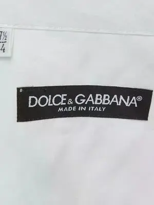 Dolce & Gabbana Logo-patch Short-sleeve Shirt