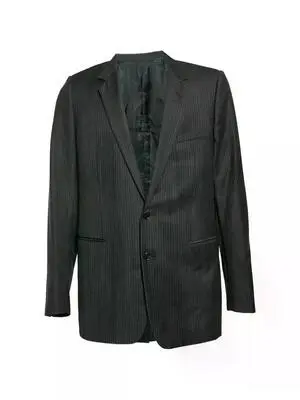 Dior Striped-pattern Single-breasted Blazer