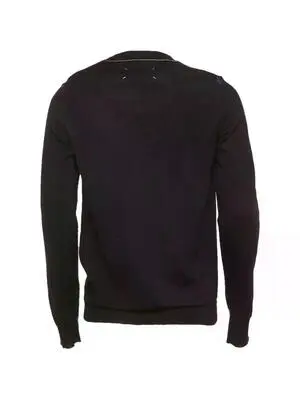 MAISON MARGIELA Contrast-trim Knit Sweater