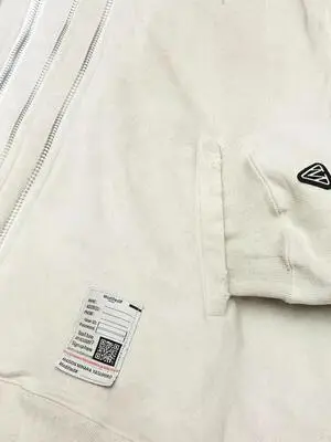 Mihara Yasuhiro Distressed Zip-up Hoodie