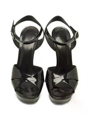 Saint Laurent Bianca Ankle-strap Sandals