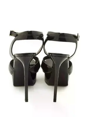 Saint Laurent Bianca Ankle-strap Sandals