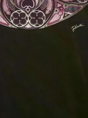 Just Cavalli Printed Panelled Sweatshirt