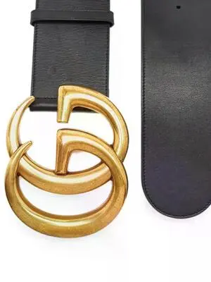 Gucci Gg Marmont Wide Leather Belt